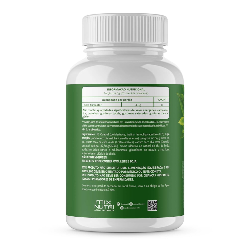 LIPO TEA SABOR LIMAO 150g - Mix Nutri