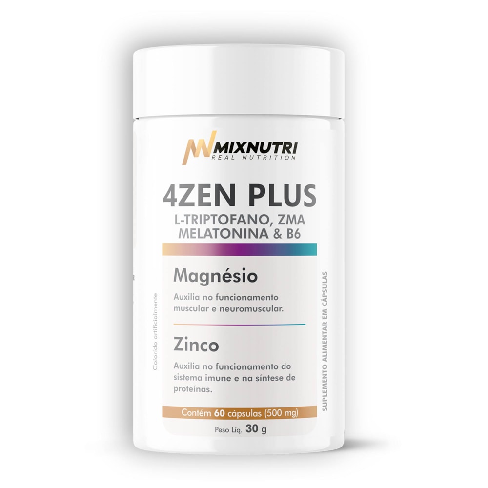 NUTRACEUTICAL 4 ZEN PLUS - 60 CAPS - Mix Nutri