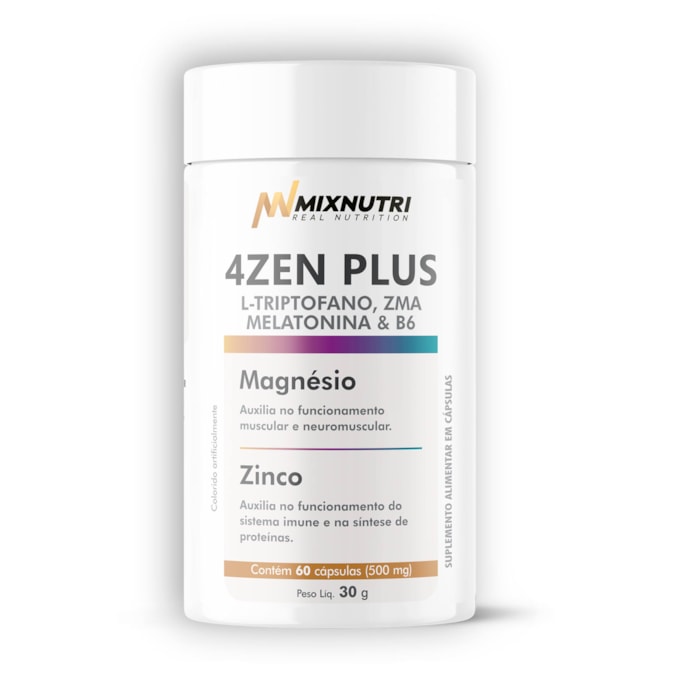NUTRACEUTICAL 4 ZEN PLUS - 60 CAPS - Mix Nutri