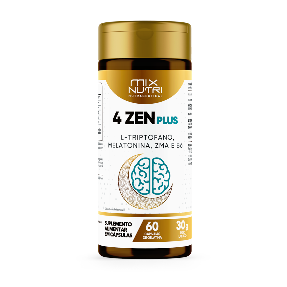 NUTRACEUTICAL 4 ZEN PLUS - 60 CAPS - Mix Nutri